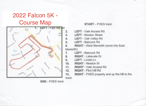 RaceWire | FHES Falcon 5k & Fun Run